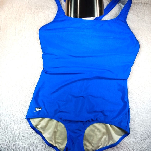 Speedo | Swim | Speedo Womans 6 One Piece Swim Suit With Criss Cross ...